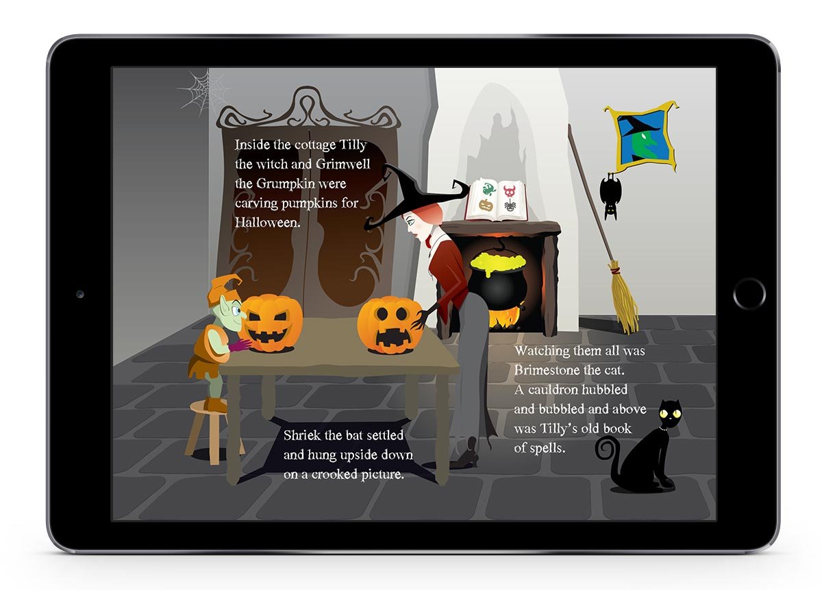 Tilly the Witch and the Missing Pumpkins